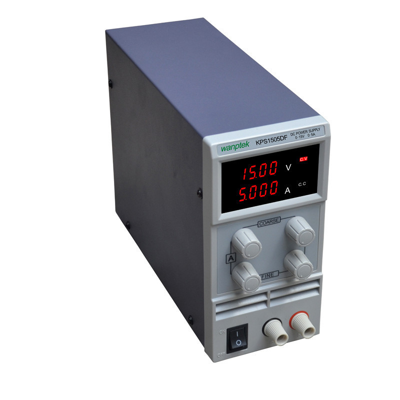 Adjustable High Precision DC Power Supply Output 0-15V 0-5A AC110-220V ...