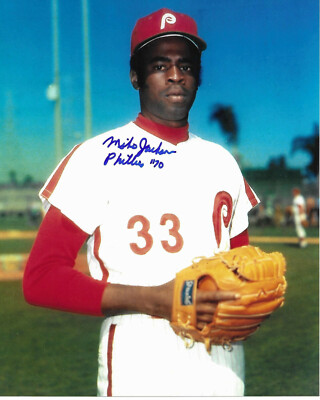 MIKE JACKSON (1970) Autographed Signed 8 x 10 Photo Philadelphia ...