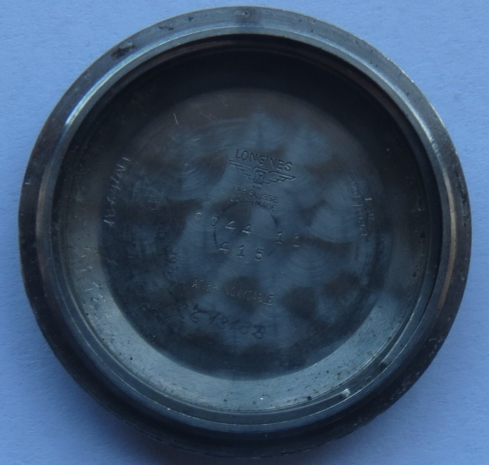 Longines Conquest Automatic Date mens wristwatch steel case screw back ...