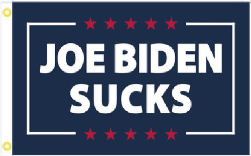 3X5 JOE BIDEN SUKS FJB TRUMP 2024 BLUE FLAG BANNER GROMMETS R1 | eBay