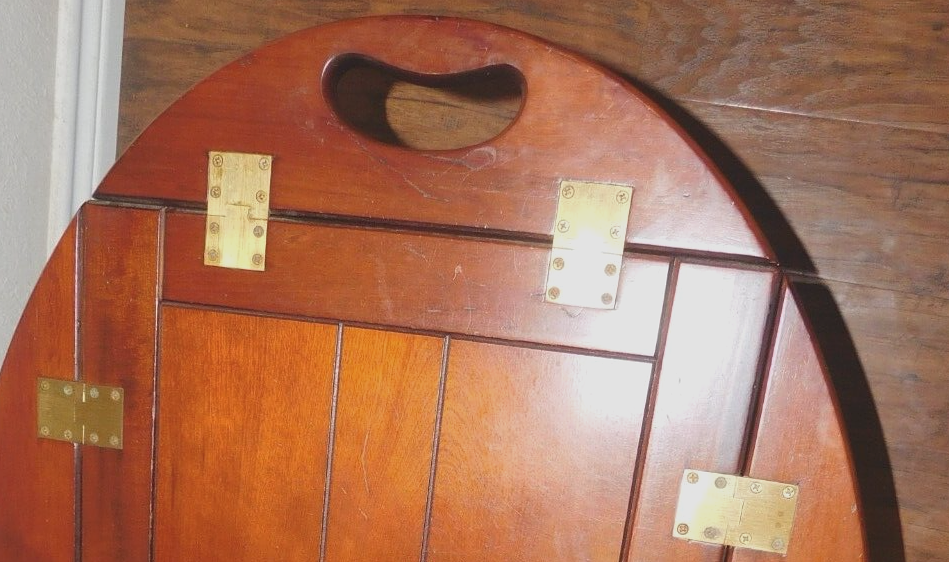 Vintage BOMBAY COMPANY Butler Tray Table Fold Up Sides, Portable ...