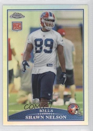 2009 Topps Chrome Refractor Shawn Nelson #TC182 Rookie RC | eBay