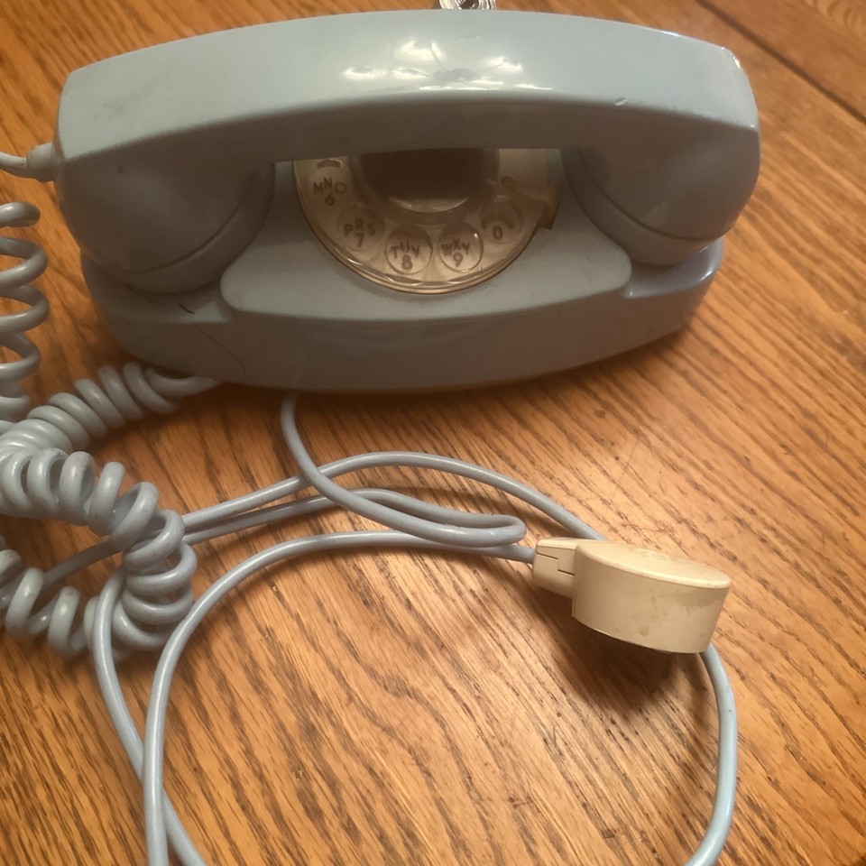 Vintage Turquoise Princess Bell System Phone Rotary Model 702B ...