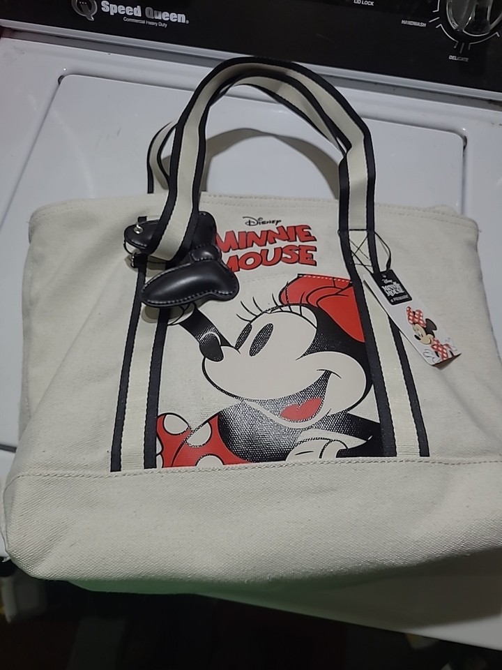 NWT Disney Primark Minnie Mouse Small Tote Canvas Bag | eBay