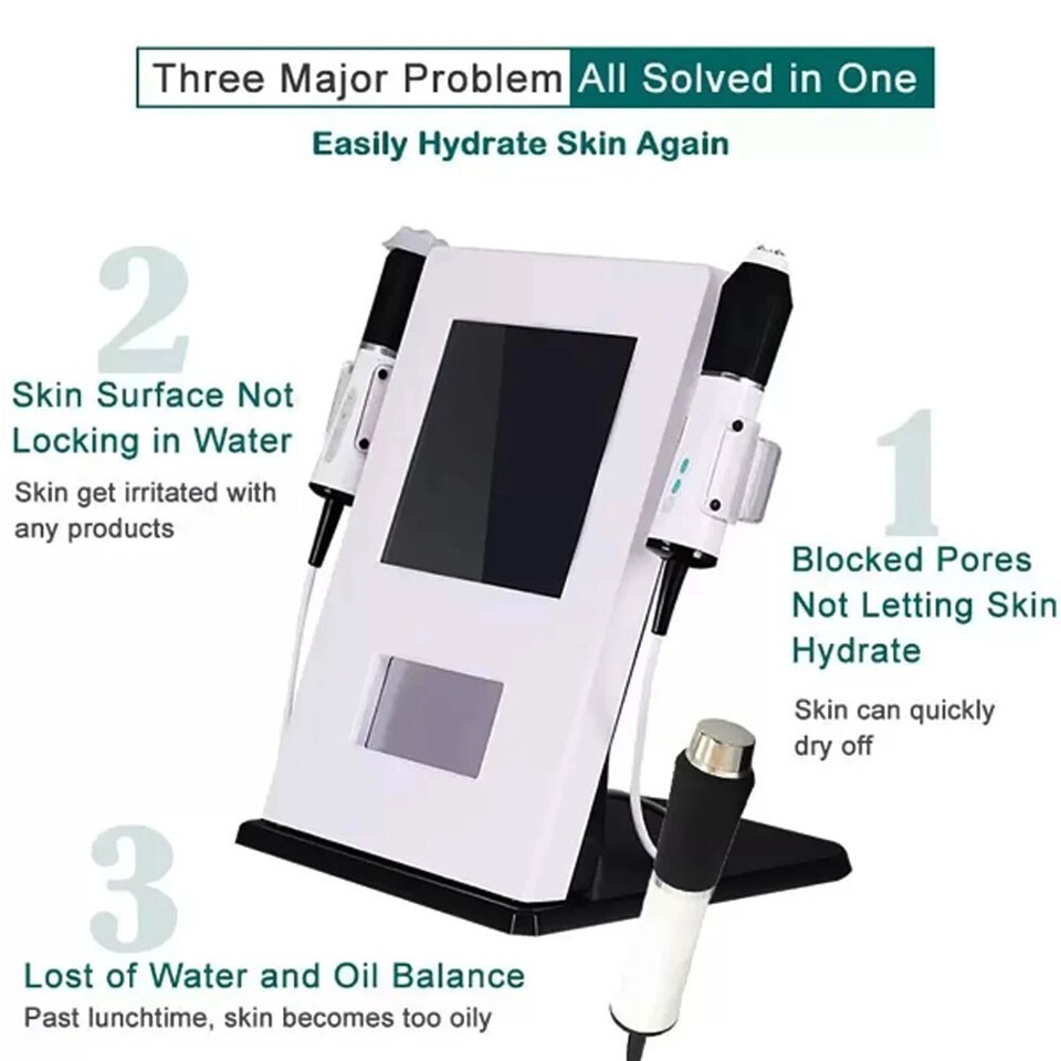 3 in1 Facial CO2 Bubble Machine Anti Wrinkle, Skin Care Beauty Spa ...