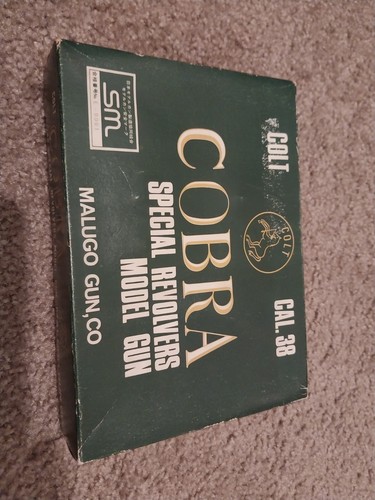 Rare HTF Cobra 38 Special Toy Malugo Japan SM Cap Toy Hubley Colt ...