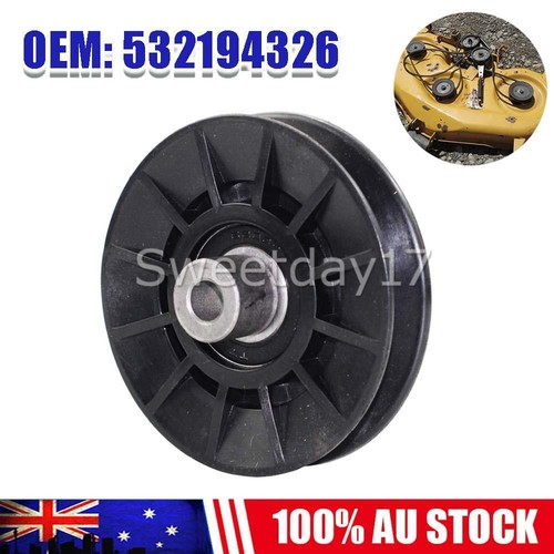 V Idler Pulley For Husqvarna Mowers Transmission Belt OEM: 532194326 ...