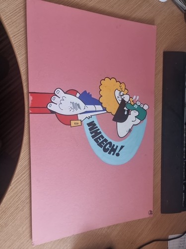 Billy Connolly original Mixed Media On Board By MALKY MCCORMICK big Yin ...