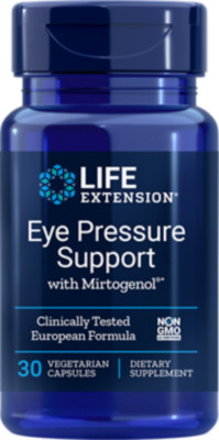 3 PACK SALE Life Extension Eye Pressure Support Mirtogenol 30 cap TAKE ...