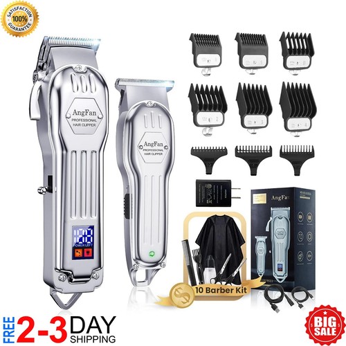 Maquina De Cortar Cabello Para Afeitar Recortadora Recortar Kit Pelo ...