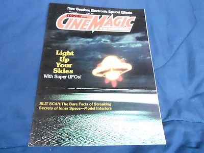 CINEMAGIC #13 movie filmmaking magazine (UNREAD - NO LABEL ) SUPER UFOS ...