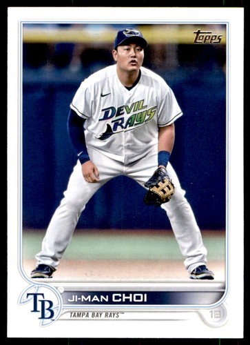 2022 TOPPS #183 JI-MAN CHOI TAMPA BAY RAYS | eBay