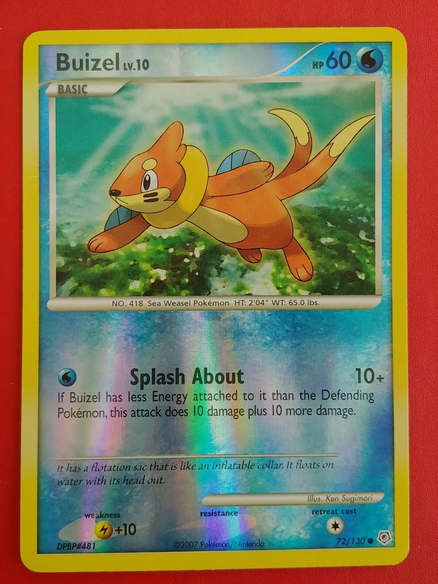 Buizel Pokemon Card