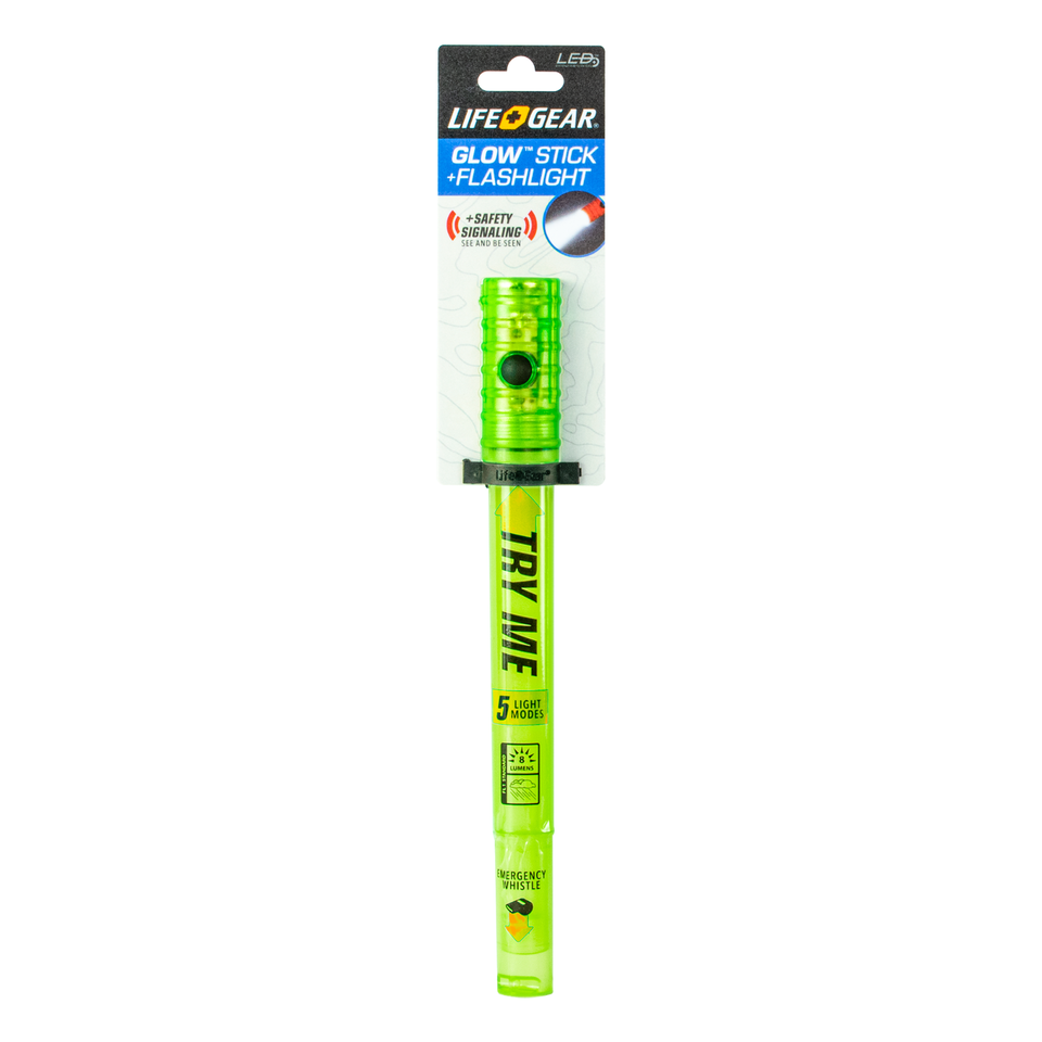 Life Gear LED Glowstick + Flashlight - 12 pack - Assorted Colors | eBay