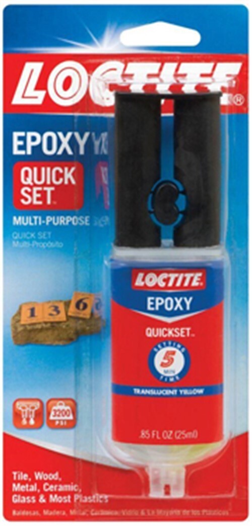 .85OZ Quick Set Epoxy, Pack of 2, PartNo 1405603, by Henkel Corporation ...