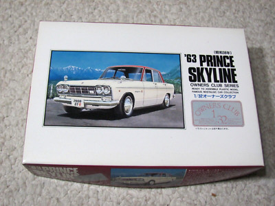 1963 PRINCE SKYLINE 1/32 SCALE UNBUILT PLASTIC KIT !!! | eBay
