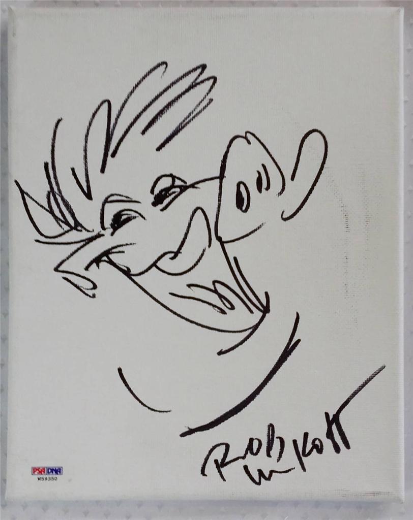 ROB MINKOFF SIGNED & SKETCHED PUMBA THE LION KING 8x10 CANVAS PSA/DNA ...