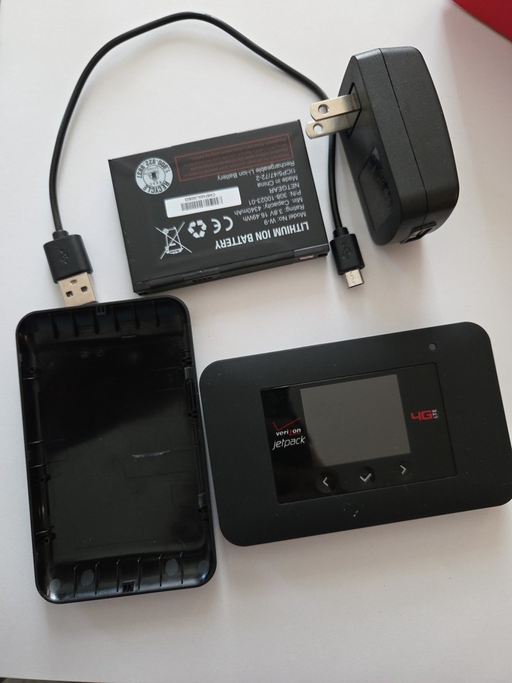 NETGEAR AIRCARD 791L JETPACK VERIZON 4G LTE WIFI HOTSPOT - No back or ...