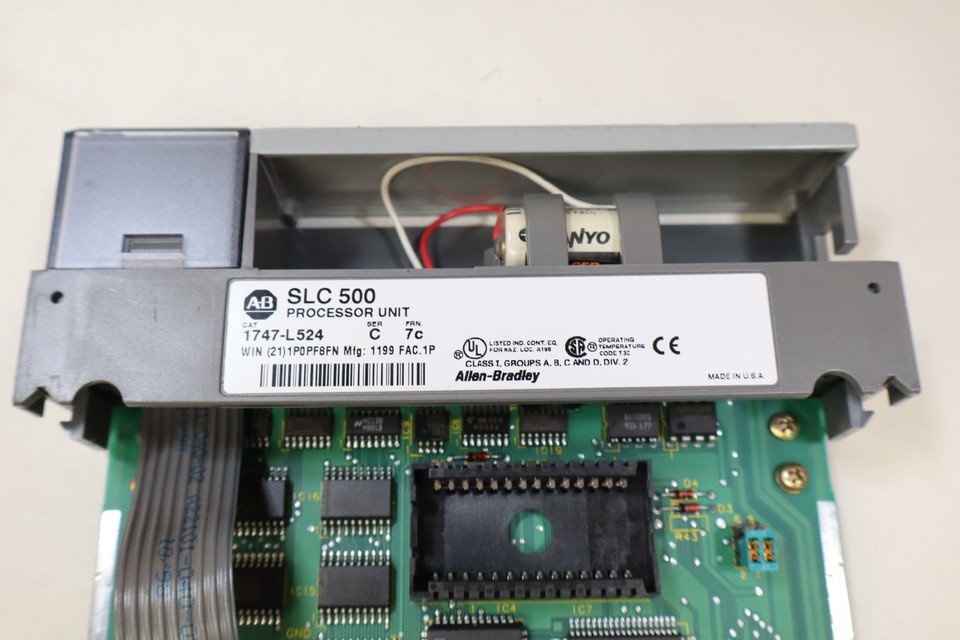 Allen Bradley 1747-L524 CPU 1747L524 Ser.C Frn.7c SLC500 RM | eBay