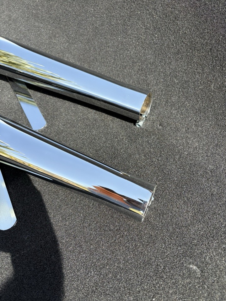 Harley Cocktail Shaker Trumpet Mufflers NOS Pair Panhead Knucklehead ...