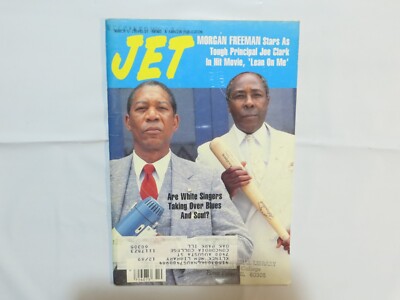 Vintage Jet Magazine March 6, 1989 Morgan Freeman OB | eBay