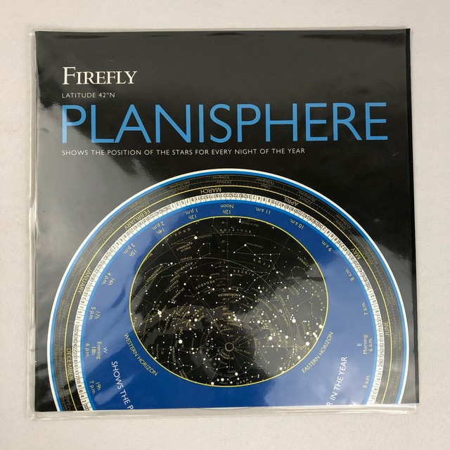 Firefly Planisphere : Latitude 42 Degrees North by Robin Scagell (2013 ...