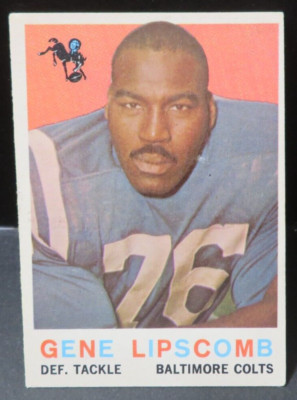 #4667 1959 TOPPS FOOTBALL GENE LIPSCOMB #36 | eBay