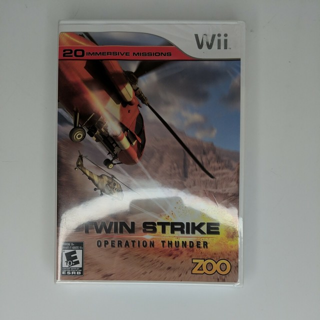 Twin Strike: Operation Thunder (Nintendo Wii, 2008) for sale online | eBay