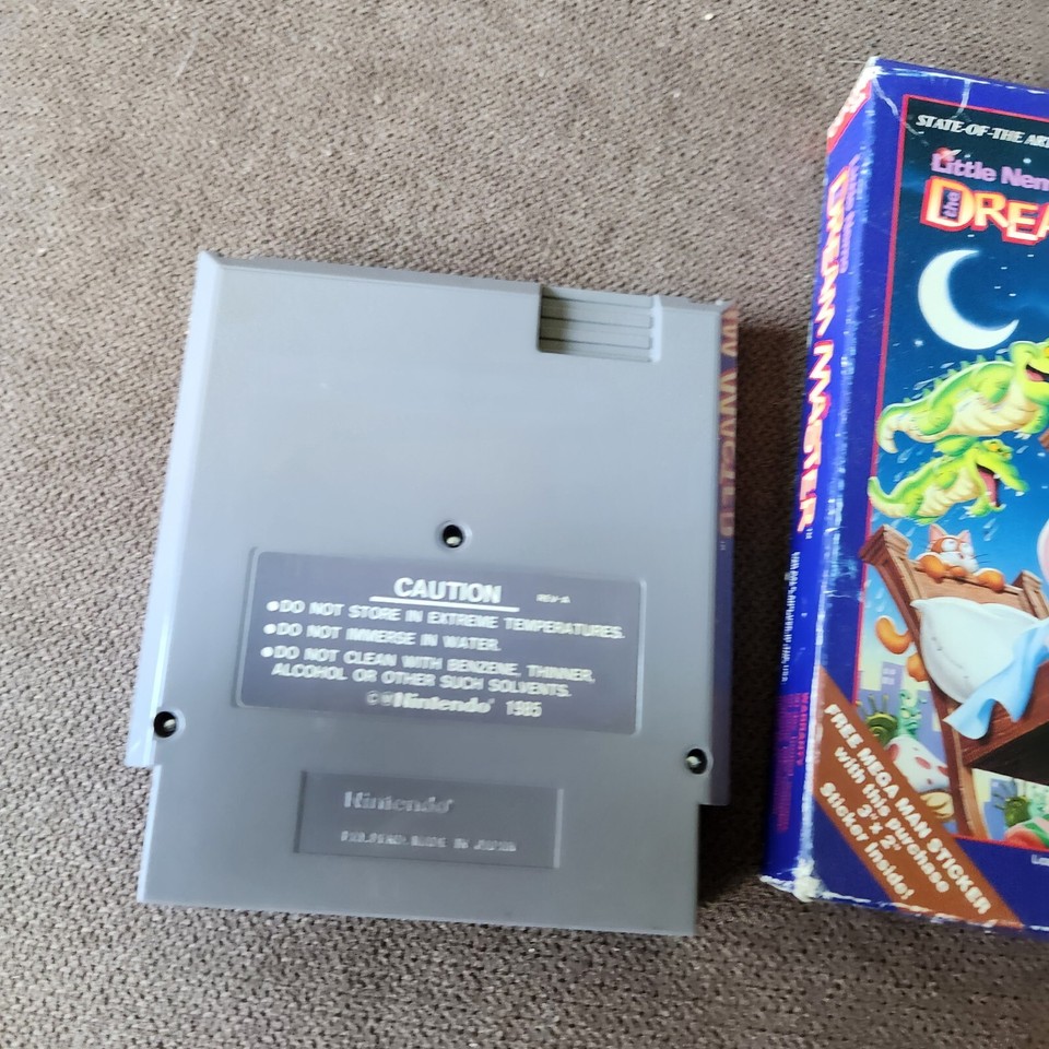Little Nemo Dream Master Nintendo NES Capcom With Box No Manual B11 | eBay