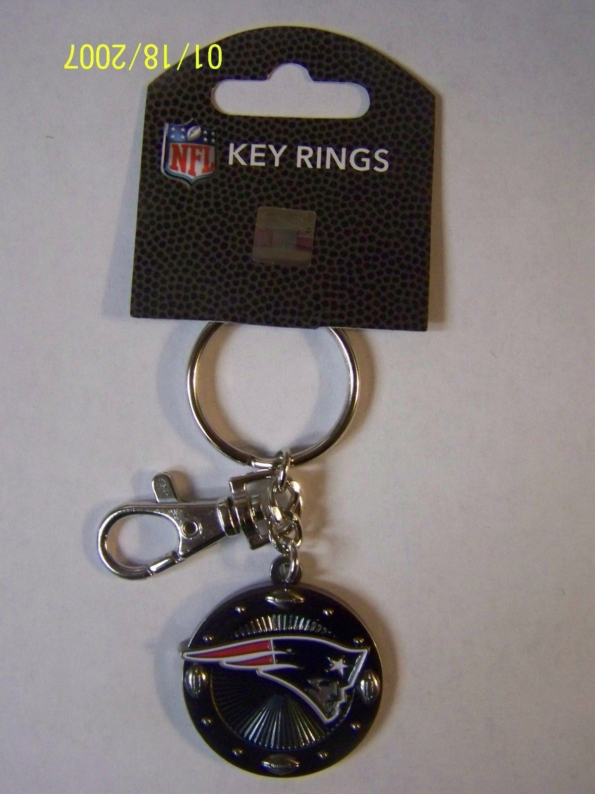 New England Patriots Metal Key Chain | eBay