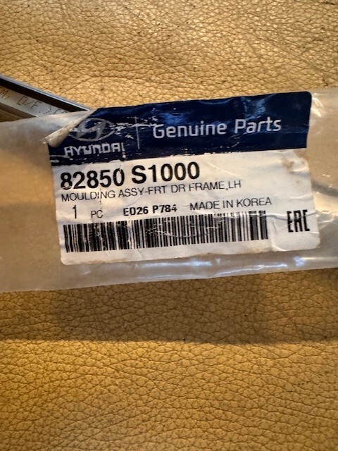 Hyundai Santa Fe 2019-2023 Window Molding New OEM | eBay