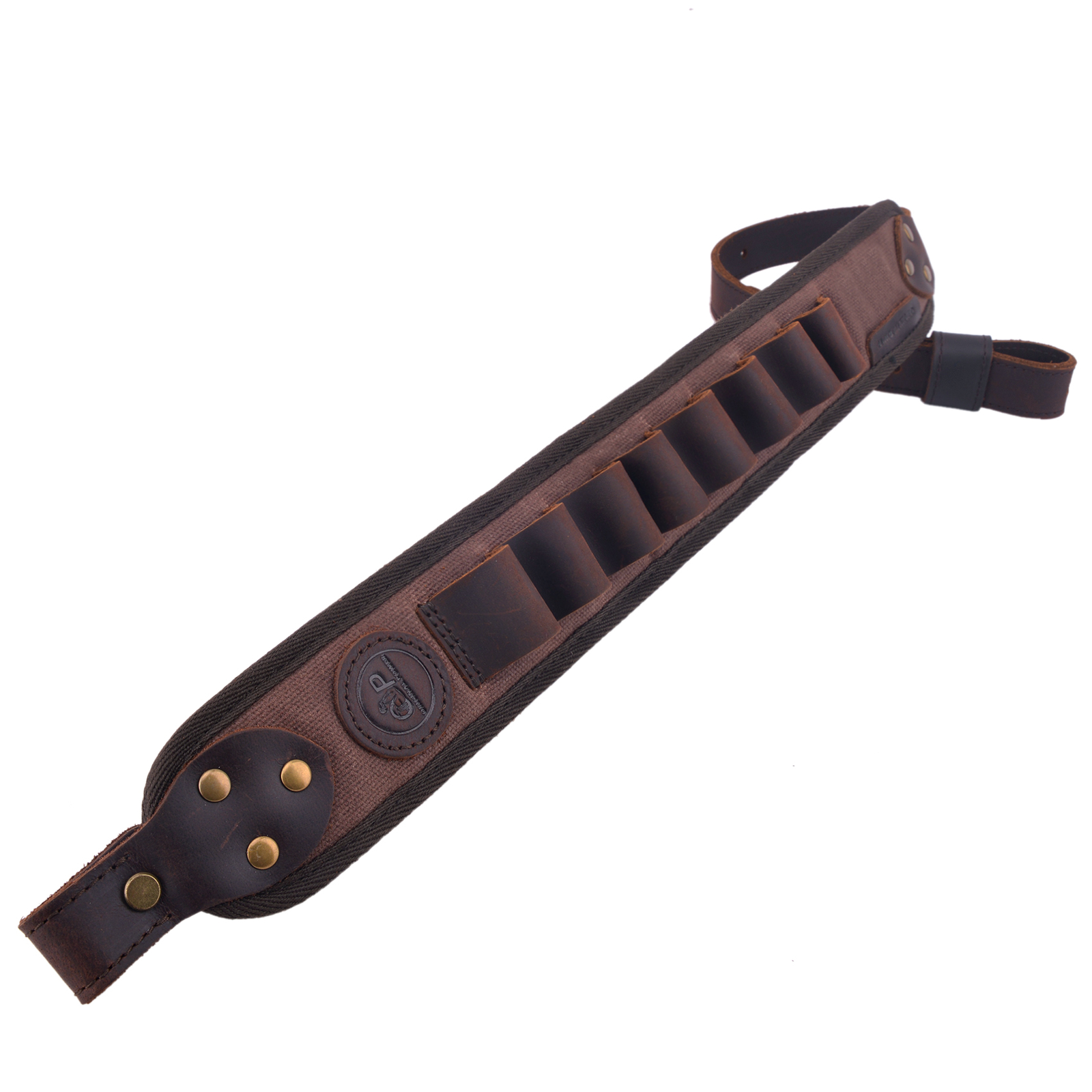 Leather Canvas Rifle Sling Shotgun Straps For 308, 30-30 12GA .22LR in ...