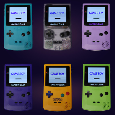 Nintendo Game Boy Color Console with OLED IPS Backlit Screen GBC CHOOSE ...