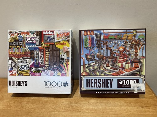 MasterPieces Puzzles 2 Hershey's Chocolate, Candy Factory & Sweet ...