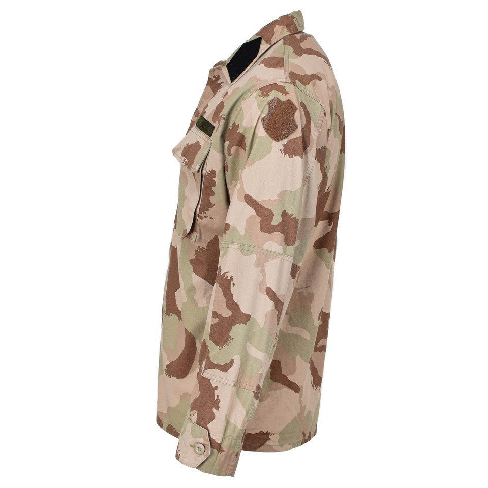 Original Hungarian Military tactical jacket combat desert camo shirt ...