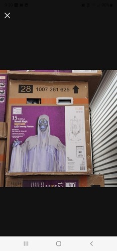 15' ft Towering Phantom Halloween Animatronic Prop Haunted House Home ...