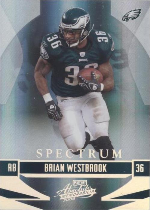 2008 Playoff Absolute Memorabilia - Brian Westbrook #111 Spectrum ...