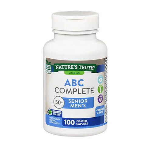 ABC Complete Senior Men's 50+ Coated 100 Tabs | eBay