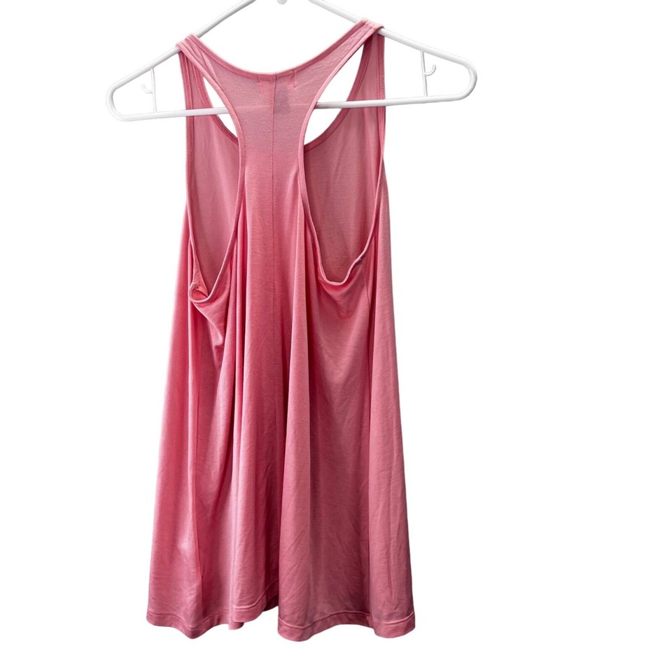 Old Navy Loose Tank Top size S Oversized Long Flowy Light Pink ...