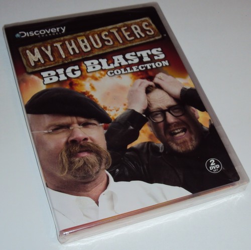 MythBusters Big Blasts Collection Jamie Hyneman, Adam Savage DVD NEW ...