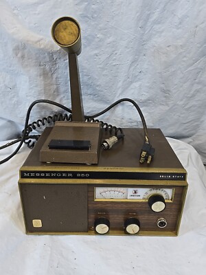 Johnson Messenger 250 Solid State 23 Channel Transceiver Base 50TH ...