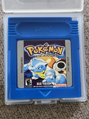 Pokemon Blue Version Nintendo Game Boy CGB-APCE-USA | eBay