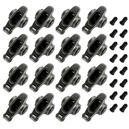 16x Self-Aligning Roller Rocker Arms Kit for SBC Small Block For Chevy ...