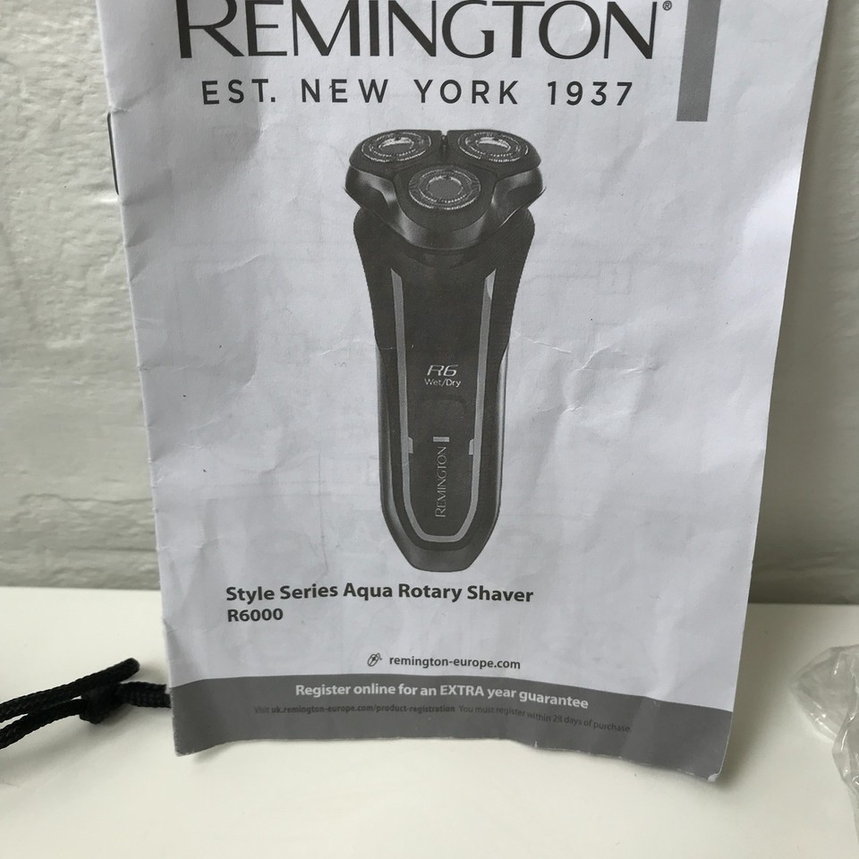 REMINGTON R6000 R6 WET & DRY ELECTRIC SHAVER USB CHARGE BEARD TRIMMER ...
