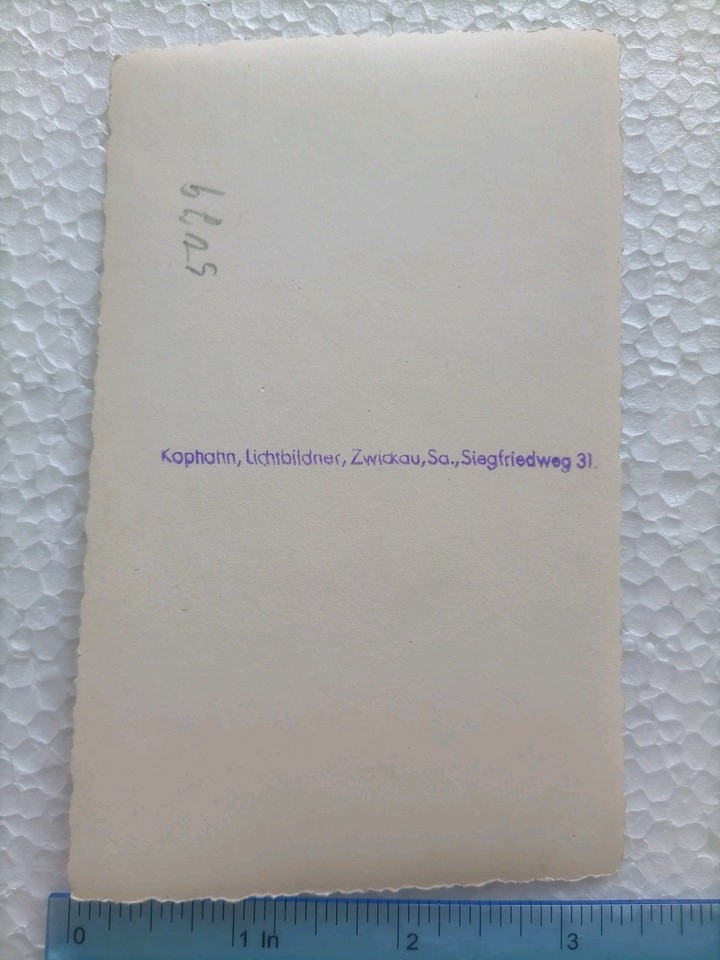 WW2 Germany Photo Postcard Officer Bride Wedding Ranks Uniform Cap WWII ...