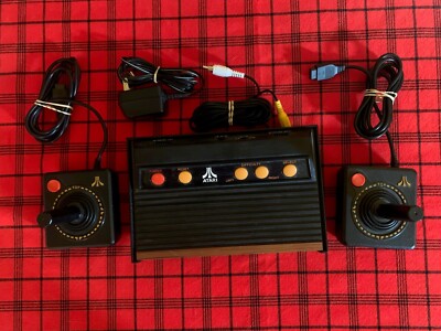 Atari Flashback Classic game Console System 2 Controllers Power cord | eBay