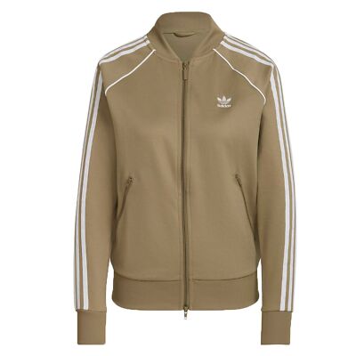 Adidas Superstar TT Track Top Sports Jacket Training Orbit Green Khaki ...