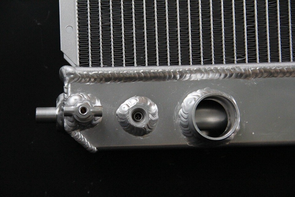 3 Row Double pass Aluminum Radiator Fit 1986-2005 Chevy S10 LS Swap 26. ...