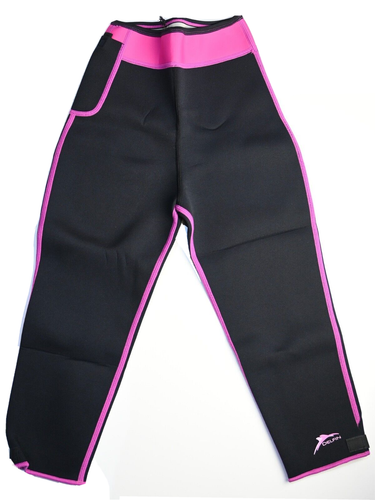 Delfin Spa women's Capri Bio Ceramic Sweat Wicking Black S-Small | eBay ...