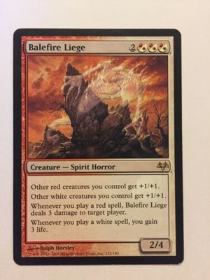 MTG Balefire Liege | eBay